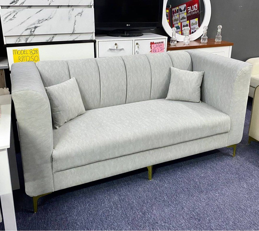 SOFA MINIMALIS VIRAL, Furniture & Home Living, Furniture, Sofas on ...