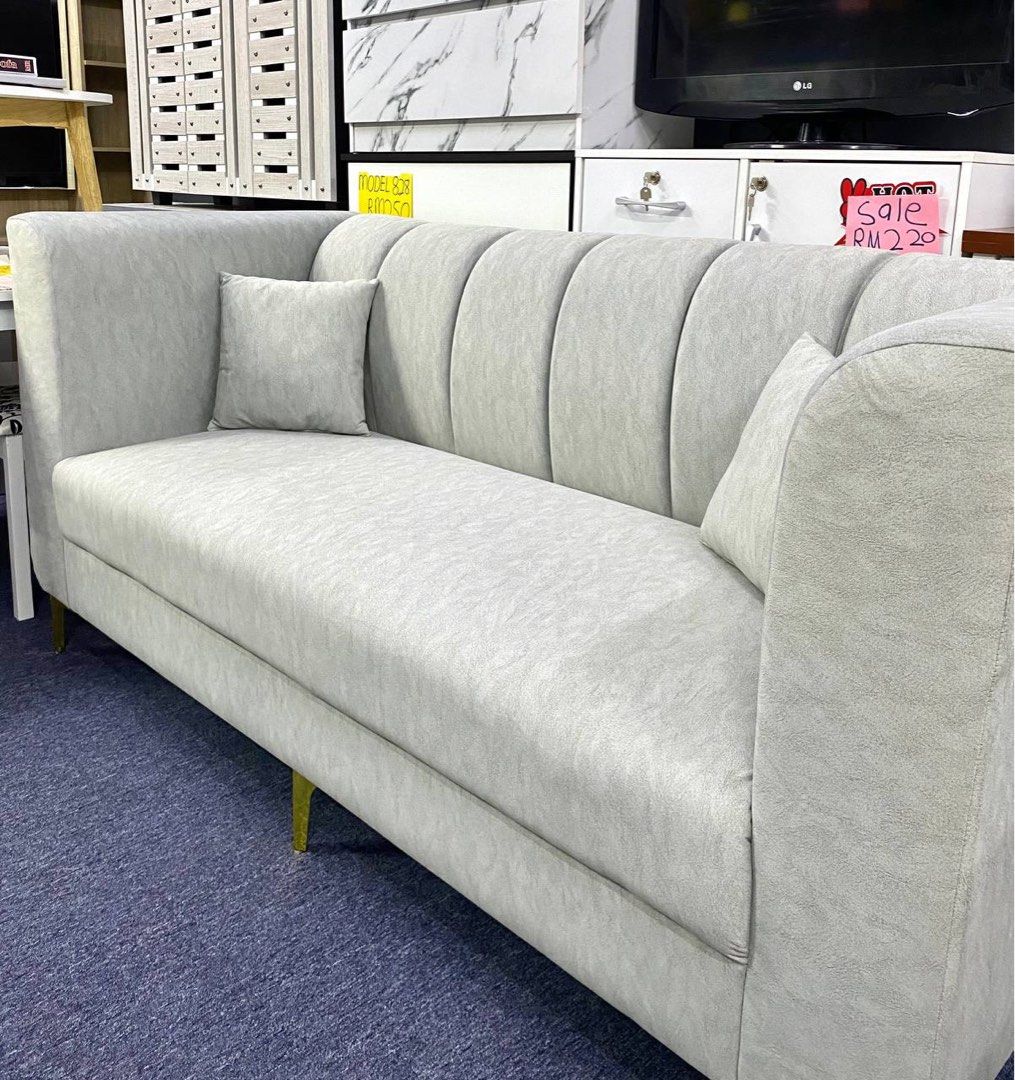 SOFA MINIMALIS VIRAL, Furniture & Home Living, Furniture, Sofas on ...