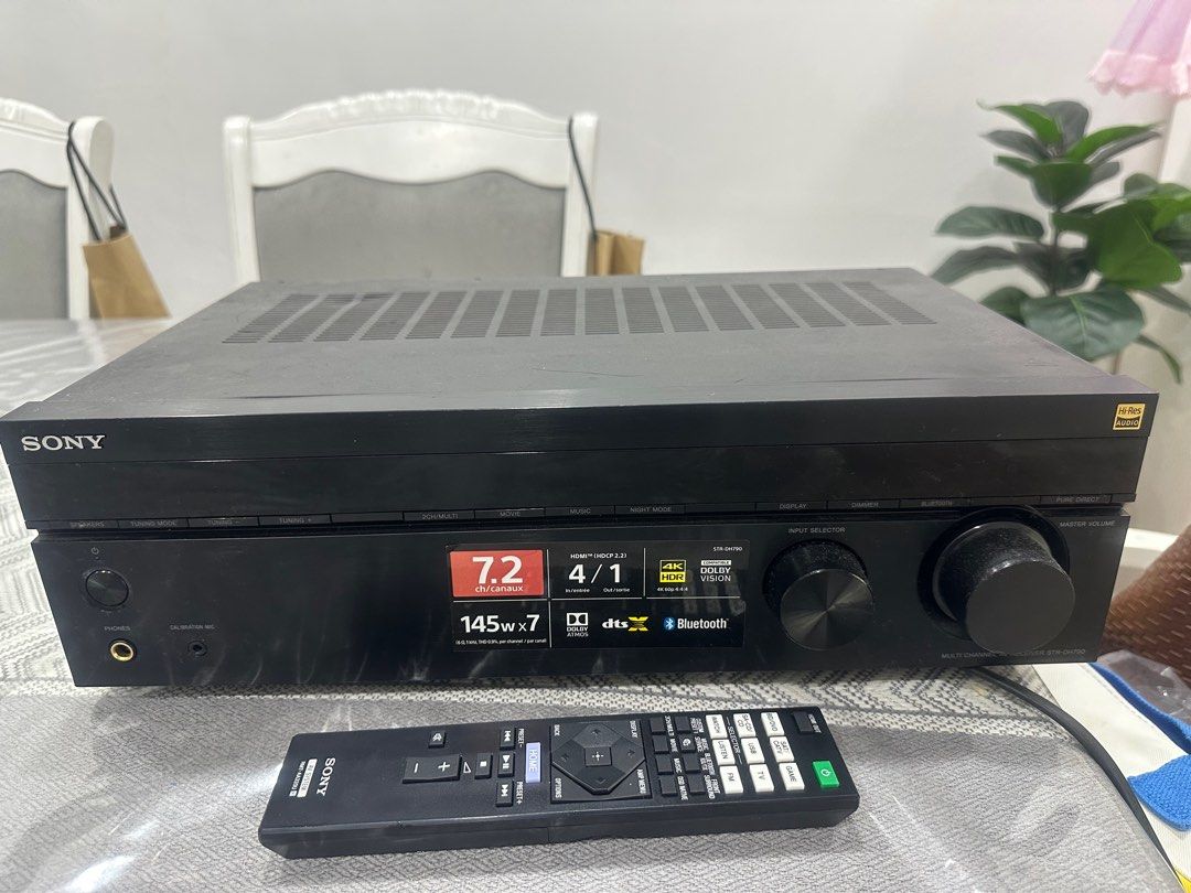 Sony Amplifier Atmos STR-DH790, Audio, Soundbars, Speakers & Amplifiers ...