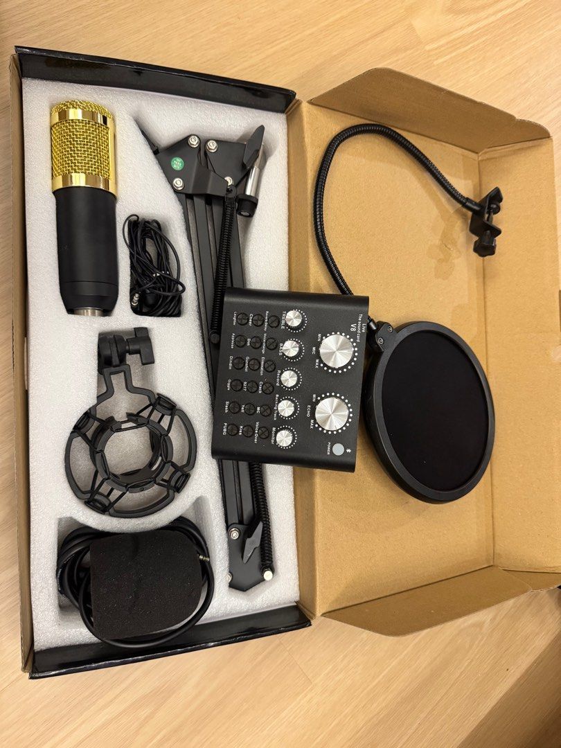 Soundcard V8 with mic (Full Set), Audio, Soundbars, Speakers ...