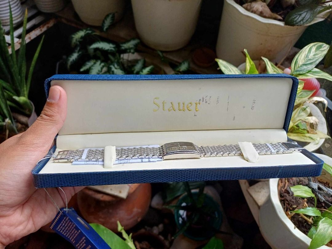 Stauer Platinum Ingot Watch, Luxury, Watches on Carousell