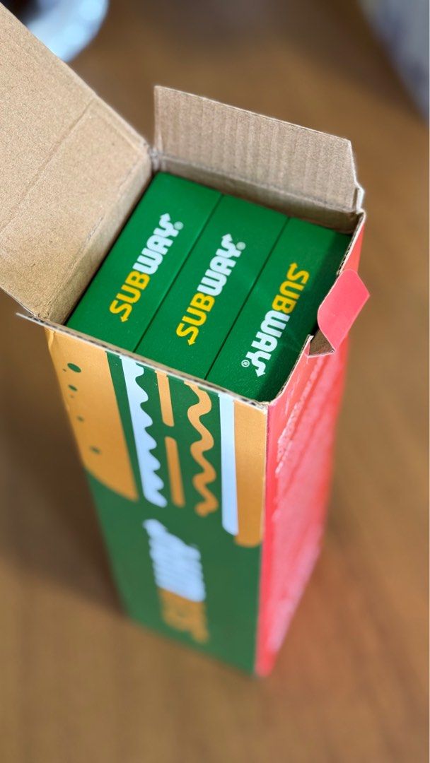 Subway x Coca Cola Limited Edition Stack up/ Jenga Game, Hobbies & Toys ...