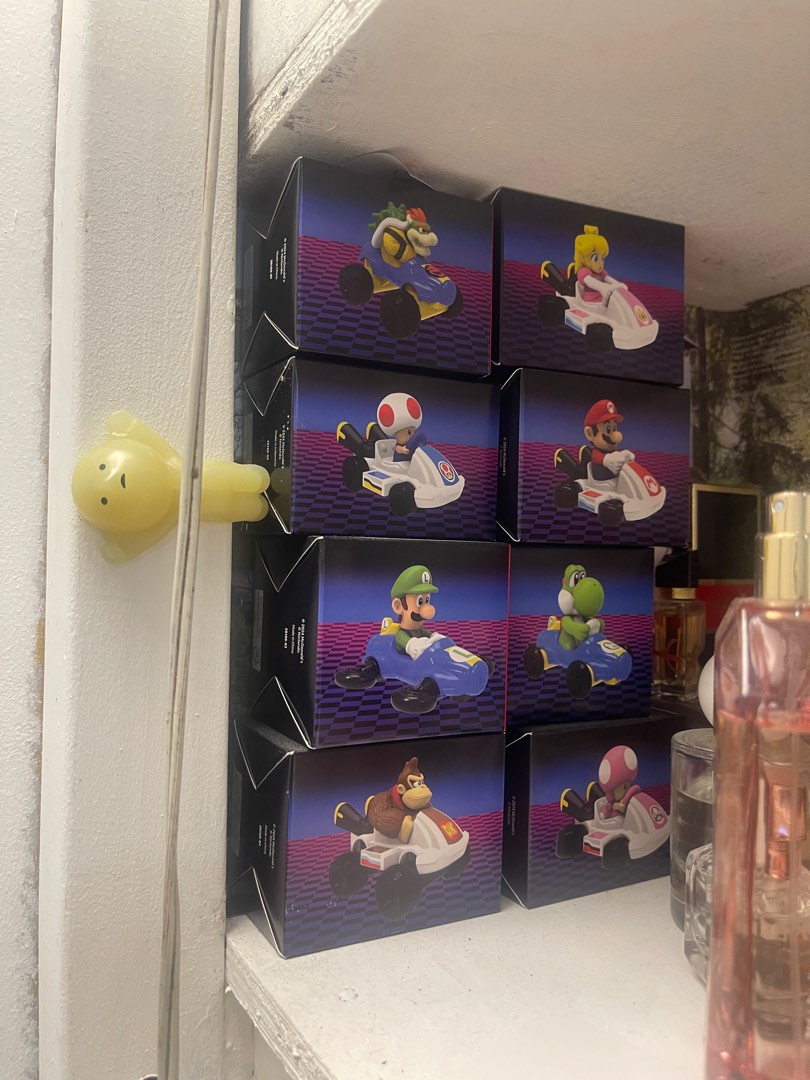 Super Mario Toy set MCDO 8pcs, Hobbies & Toys, Toys & Games on Carousell