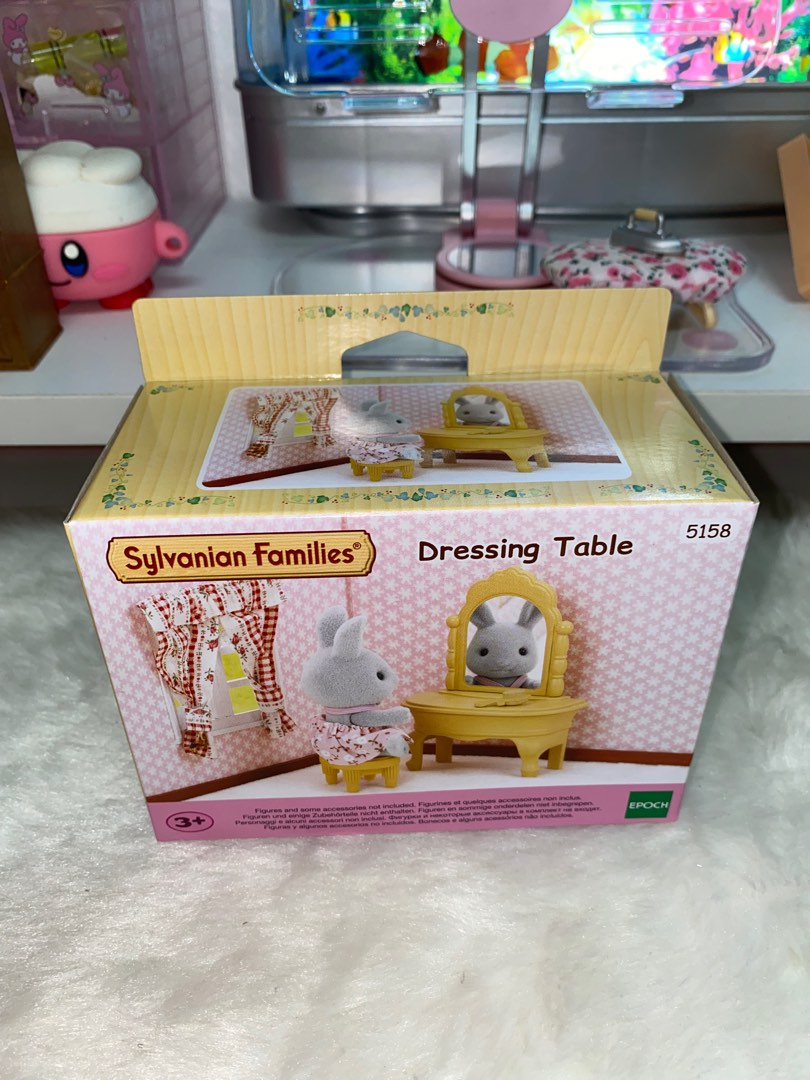 Sylvanian families dressing table, Hobbies & Toys, Toys & Games on ...