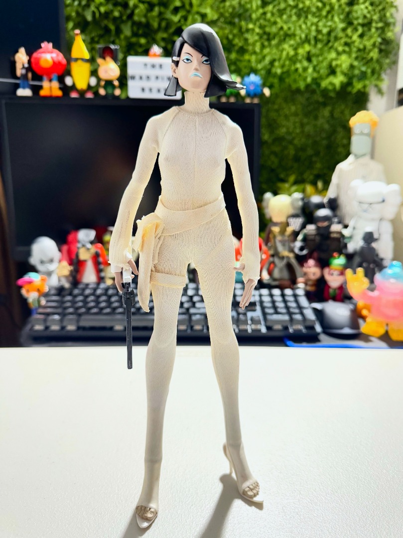 ThreeA Ashley Wood Lady Sham Pure Edition Art Toy / Toy Figure, Hobbies ...
