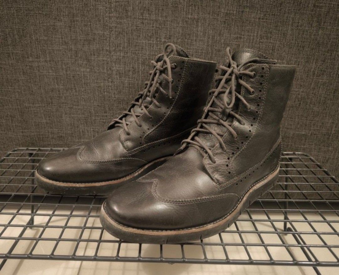 Timberland Preston Hills 6-inch Brogues Wing Tip Brown Leather with ...