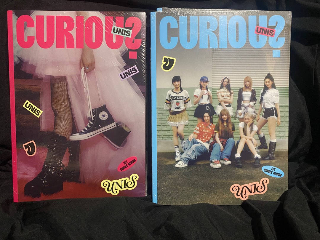 UNIS - 1ST SINGLE ALBUM CURIOUS ON-HAND (SEALED), Hobbies & Toys ...
