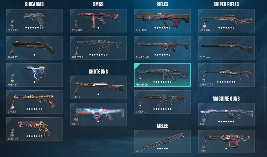 Valorant Ascendant Account 20+ Premium Skin RGX / SOL / SPECTRUM ...