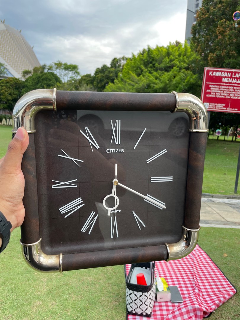 Vintage Citizen Wall Clock - Japan, Furniture & Home Living, Home Decor ...