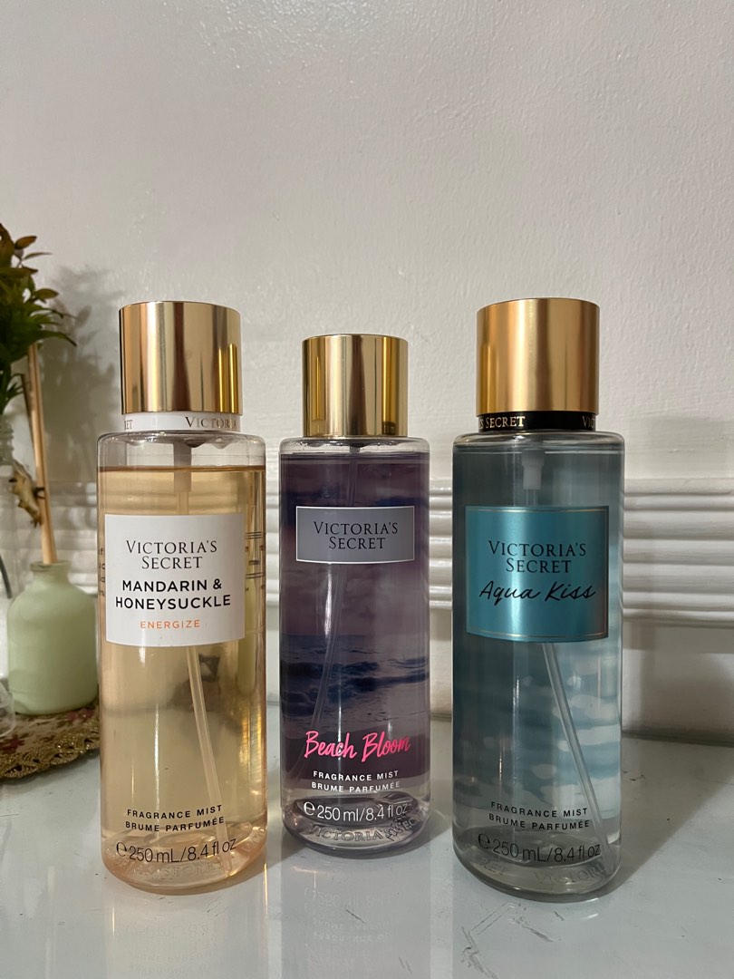 VS Fragrance Mist - Beach Bloom Aqua Kiss Mandarin & Honeysuckle (Take ...