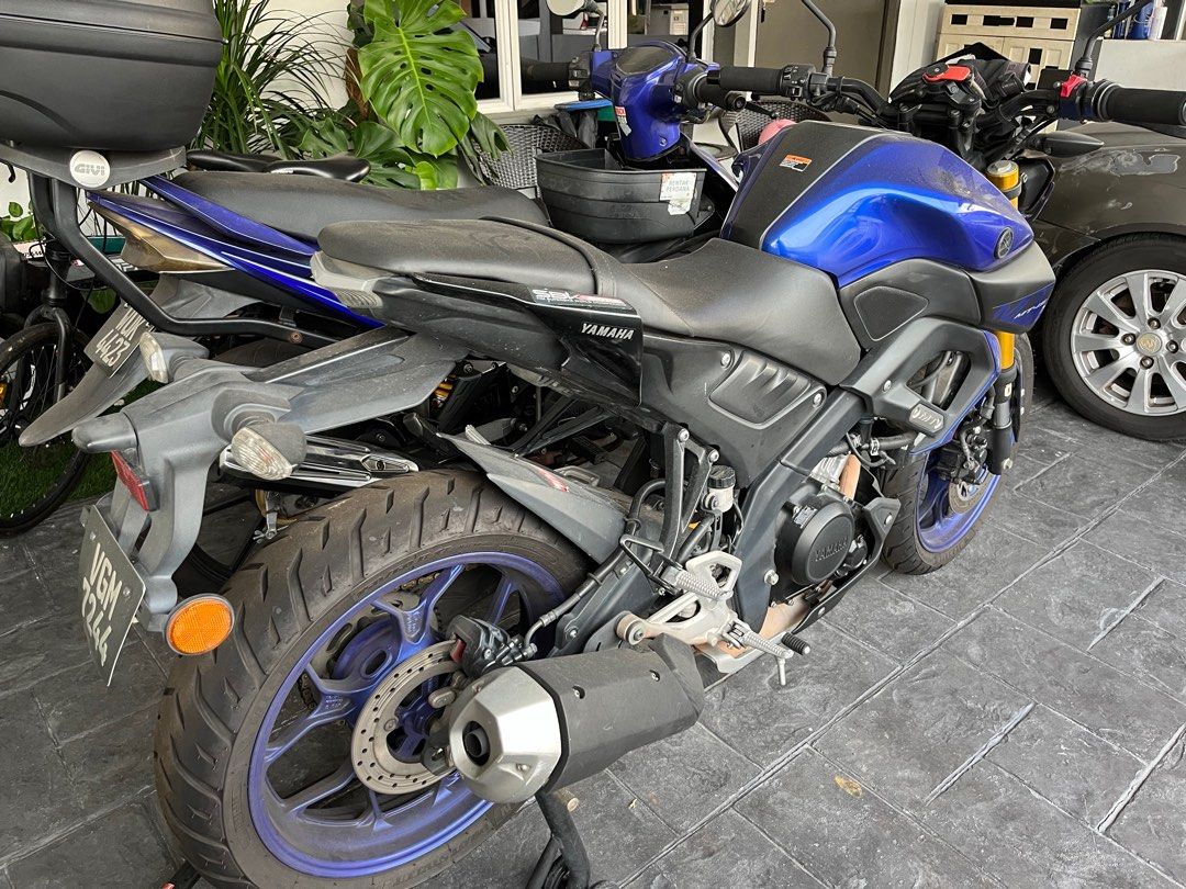 Yamaha MT15 Blue 2021, Motorbikes on Carousell