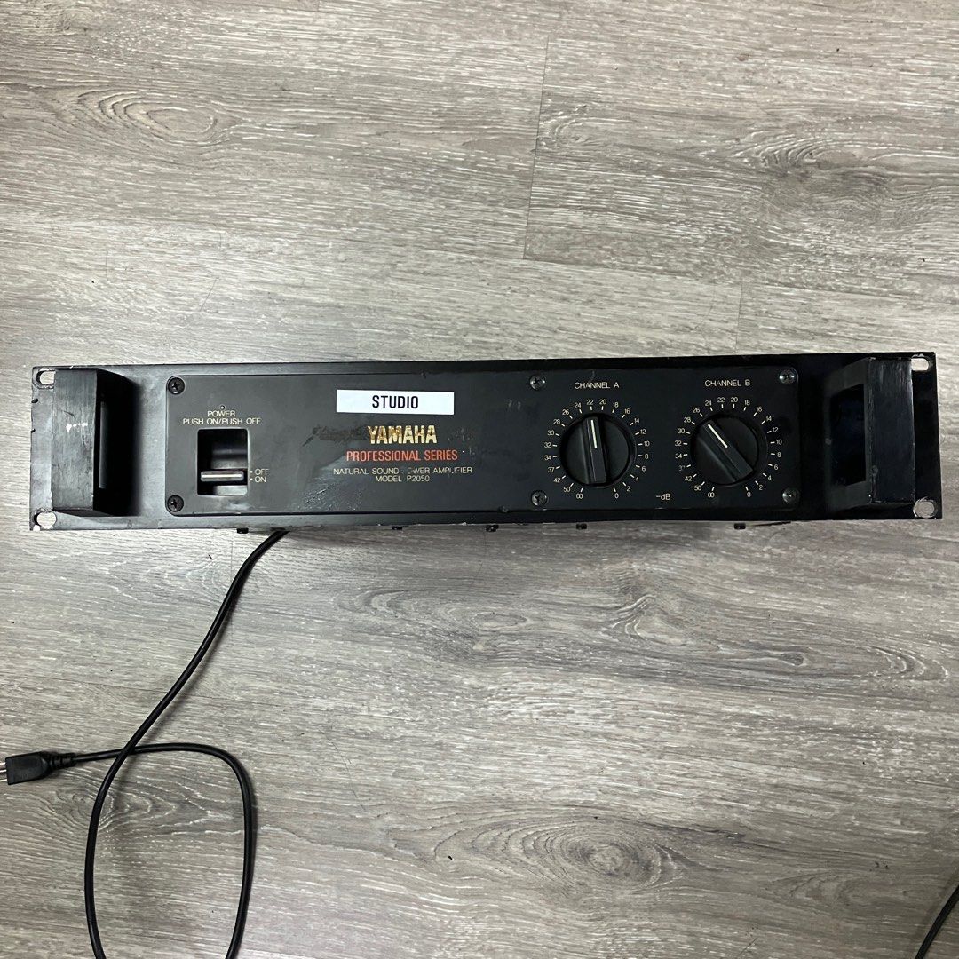 Yamaha P2050 Series 2 channel power amplifier, Audio, Soundbars ...