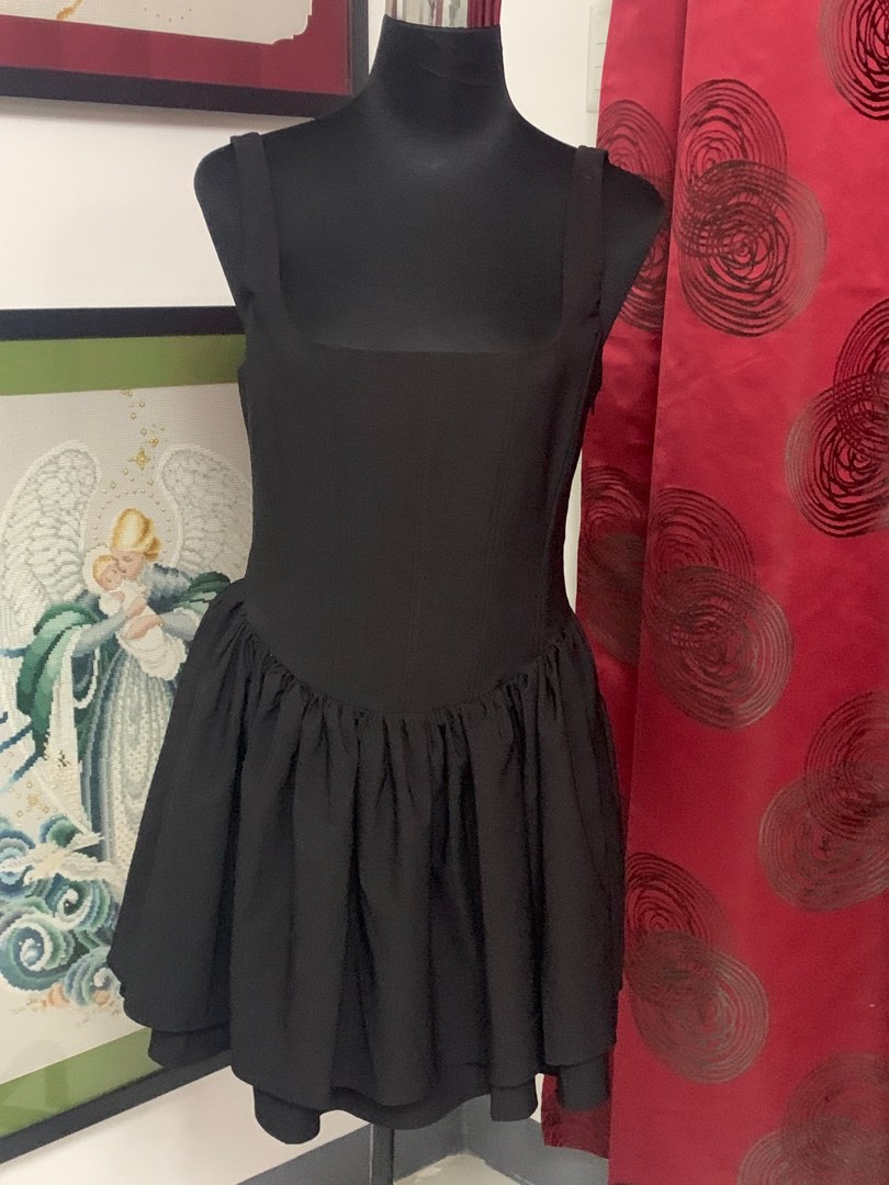 Zara garterize corset style dress, Women's Fashion, Dresses & Sets ...