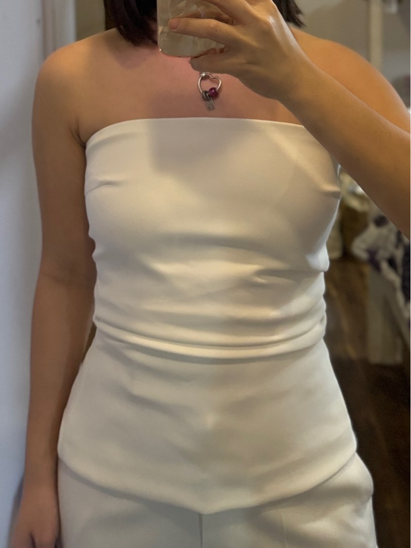 Zara Tube Top, Women's Fashion, Tops, Blouses on Carousell