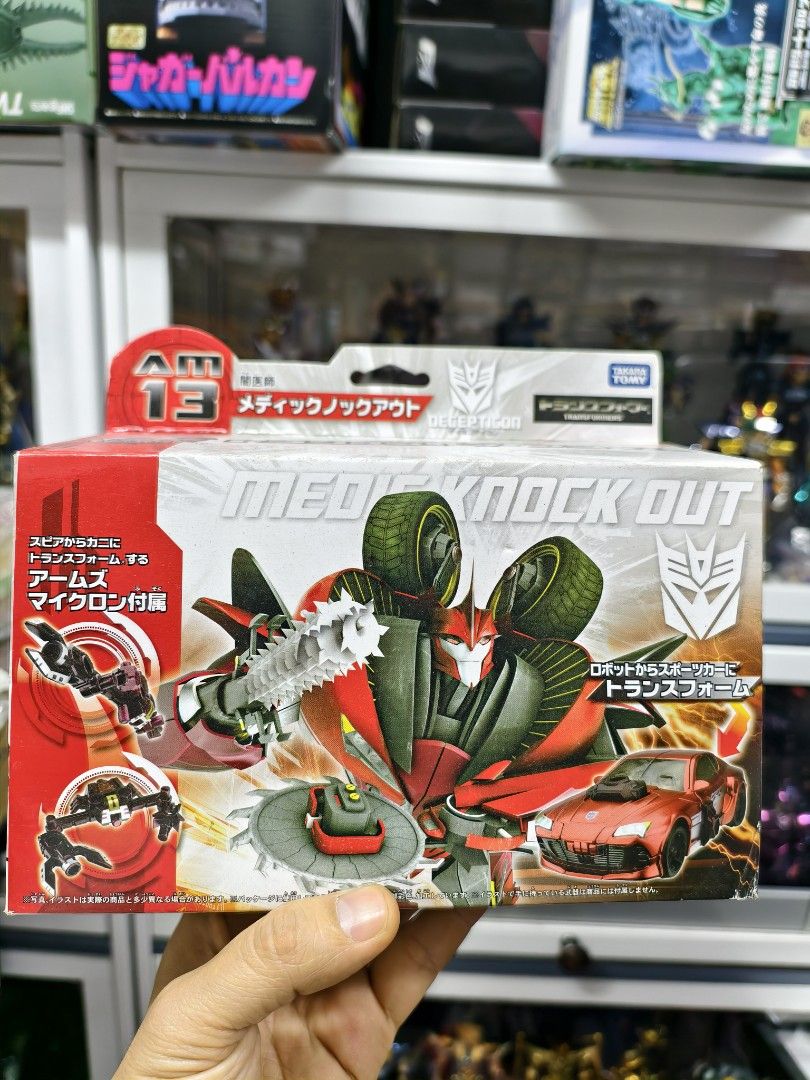 100%全新未拆開封 變形金剛 Takara Tomy Transformers Prime AM-13 Medic Knockout 閻醫師 ...