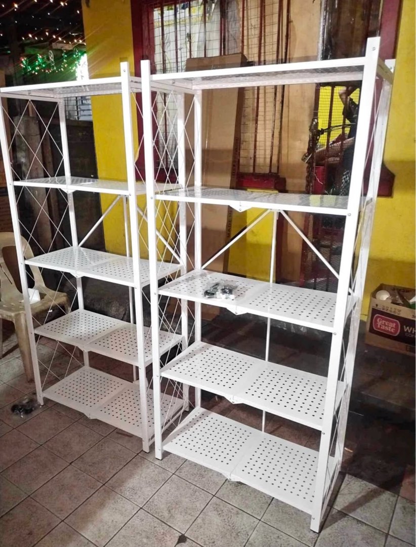 5 LAYERS FOLDABLE RACK, Furniture & Home Living, Furniture, Shelves ...