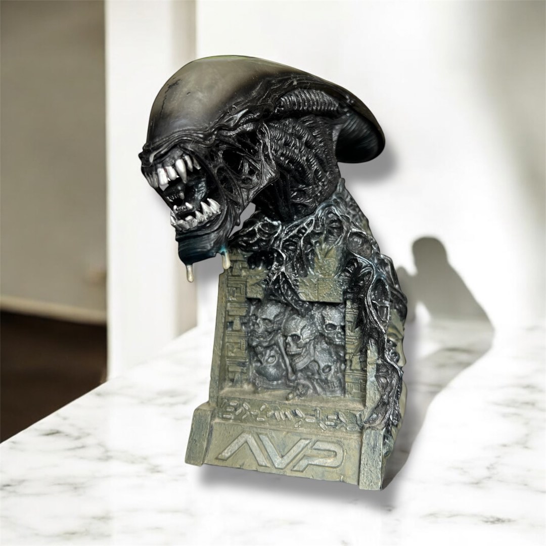 *留意內文* 異形 異獸戰 胸像 $500 未來戰士 T800 頭像 $180 Alien Predator AVP Bust Head ...