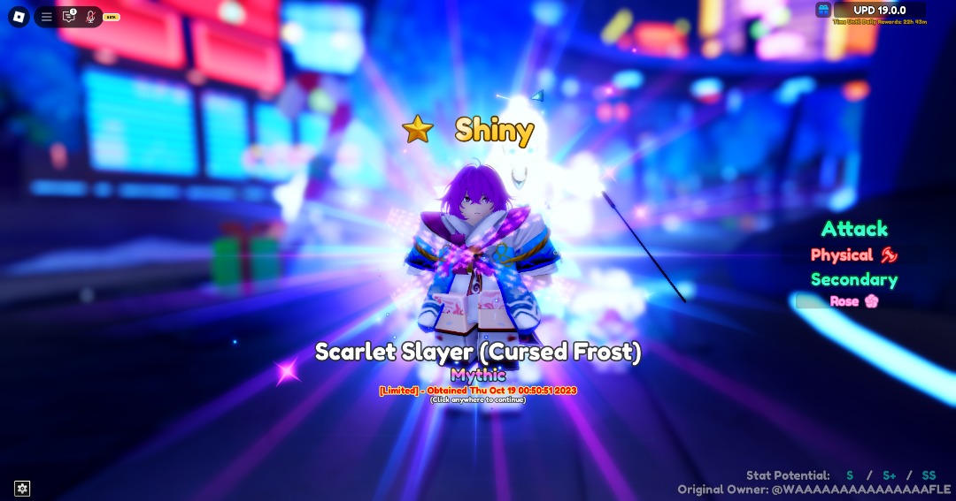 Anime Adventure Shiny Scarlet Slayer Evo / Kyoka Evo, Video Gaming ...