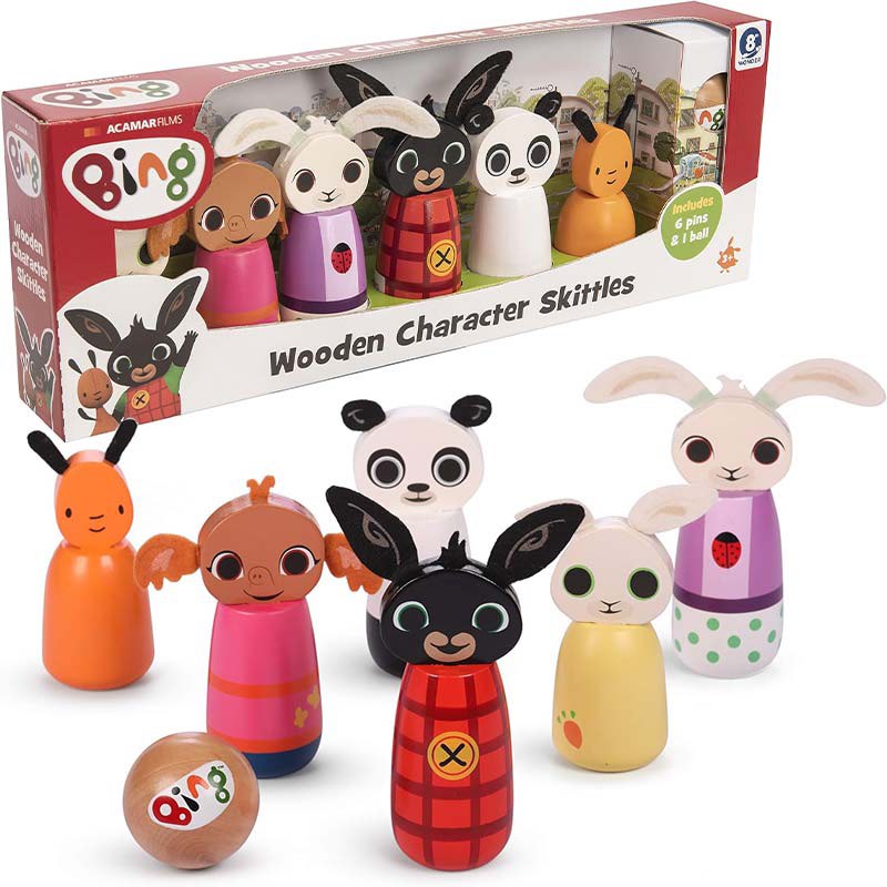 Bing Wooden Bowling (Pre Order), Hobbies & Toys, Toys & Games on Carousell