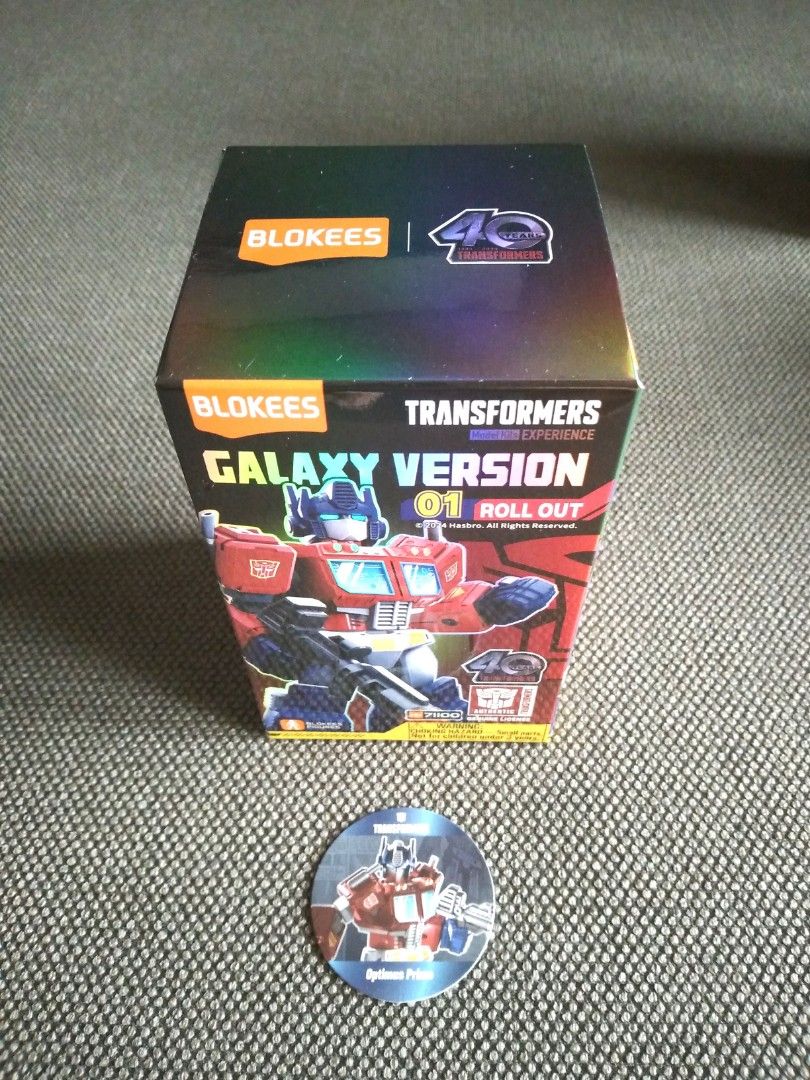 Blokees Galaxy Version 01 , Secret Optimus Prime , Megatron , Ratchet ...