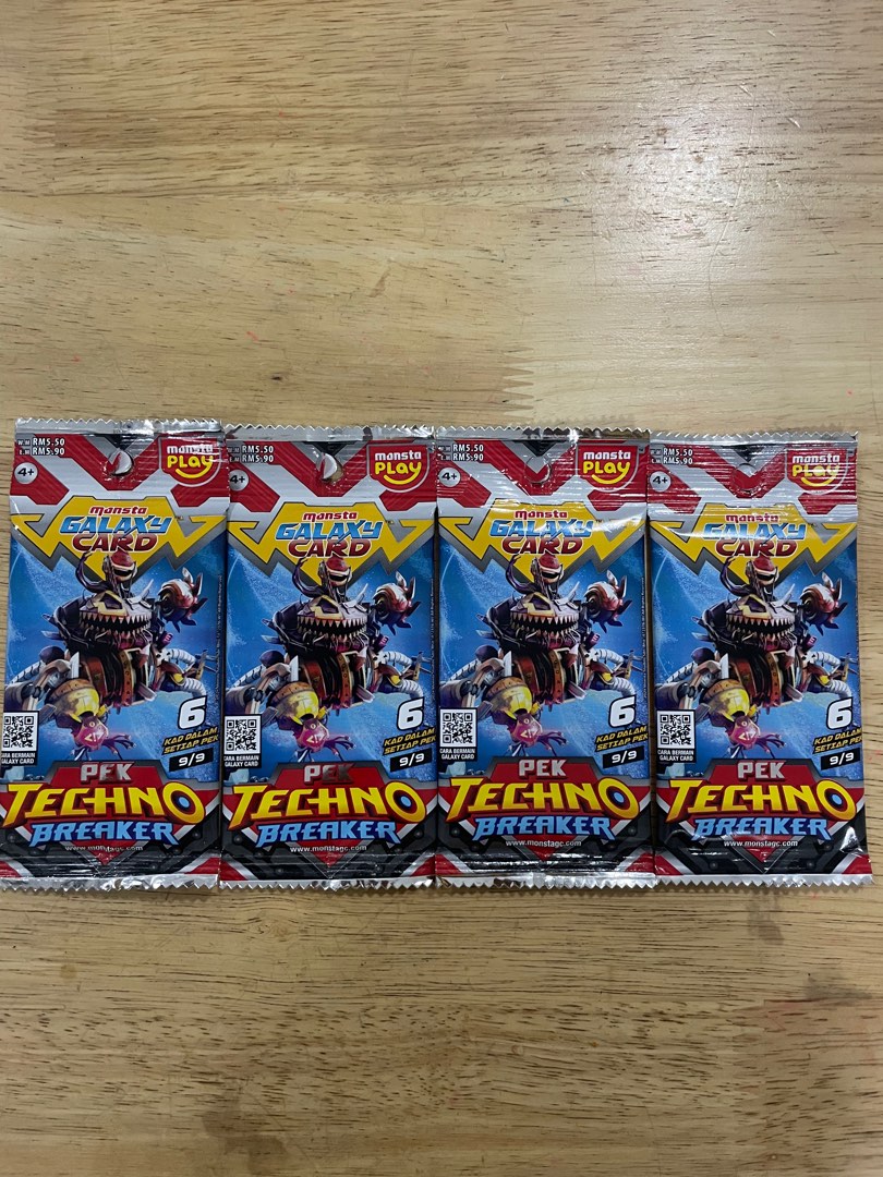 BOBOIBOY CARD AR TECHNO BREAKER, Hobbies & Toys, Toys & Games on Carousell