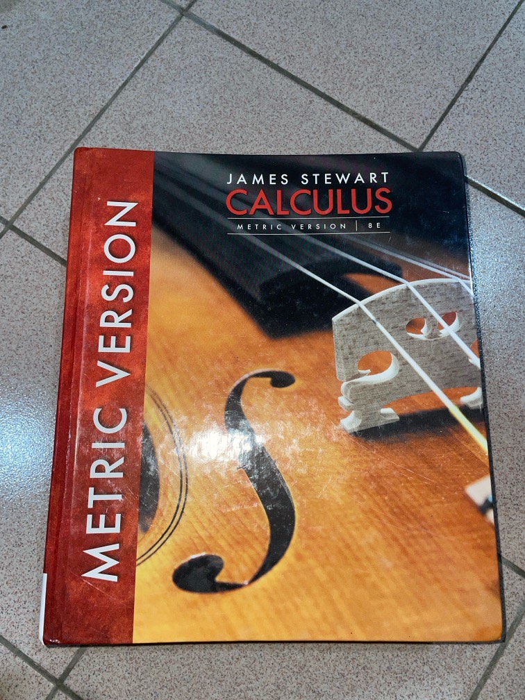 Calculus 8th Edition by James Stewart, Hobbies & Toys, Books ...