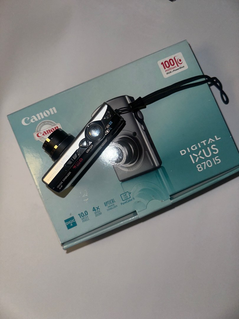 Canon Ixus 870 IS (BOXED UNIT), Photography, Cameras on Carousell