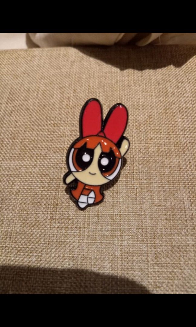 Cartoon Network Powerpuff Girls Enamel Pin ( PPG Blossom ), Women's ...