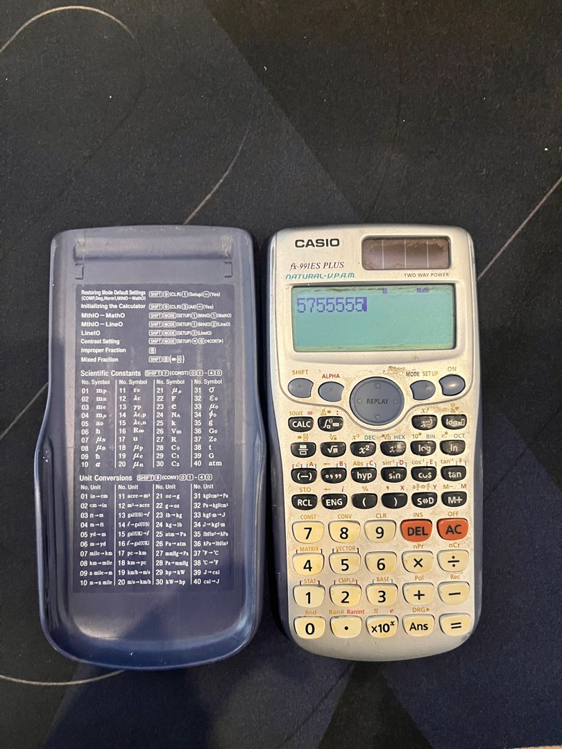 Casio Scientific Calculator fx 991ES Plus, Mobile Phones & Gadgets ...