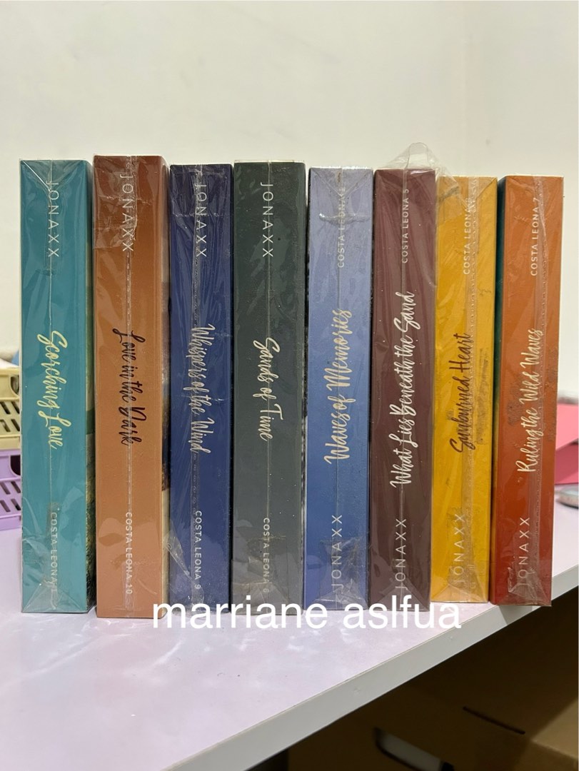 costa leona and signed until trilogy | utb cls jonaxx books and merch ...