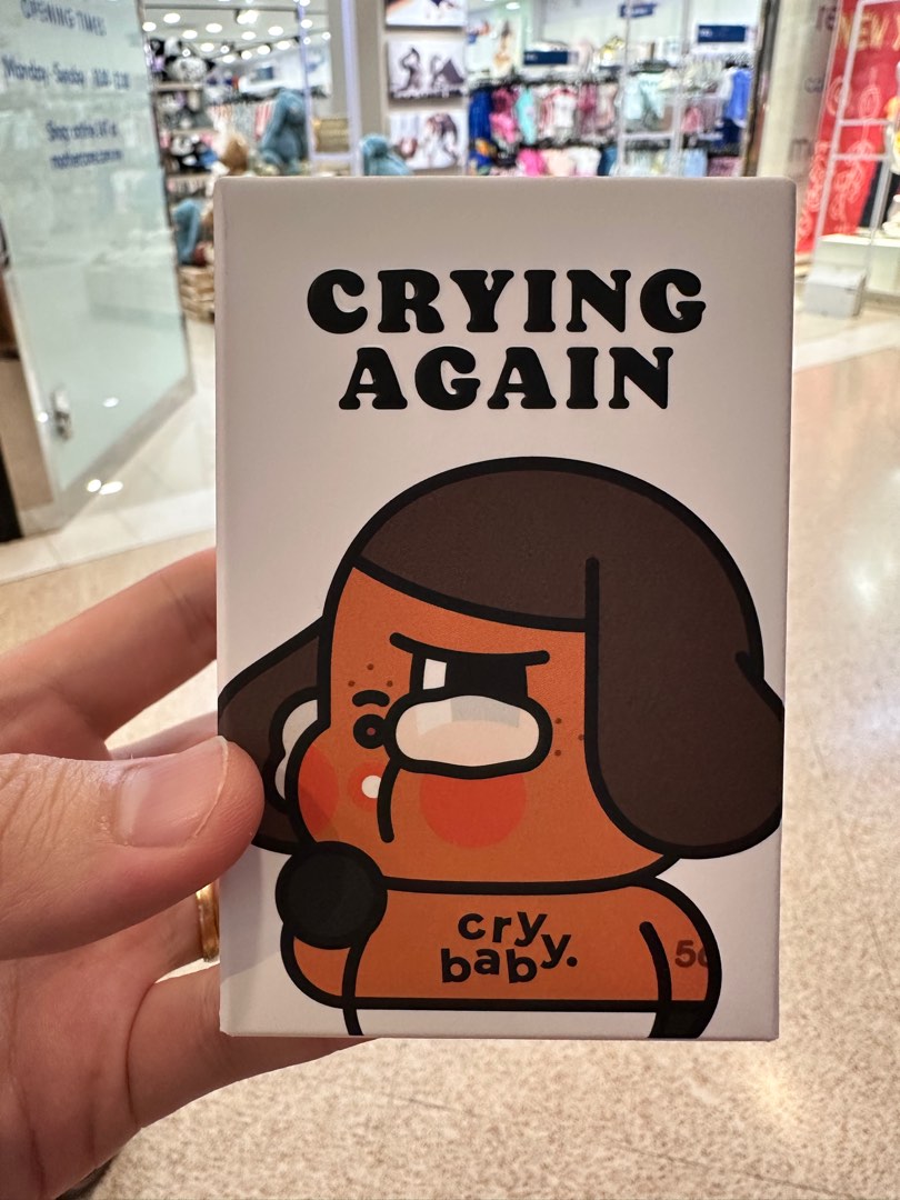 Cry Baby Crying Again, Hobbies & Toys, Collectibles & Memorabilia, Fan ...