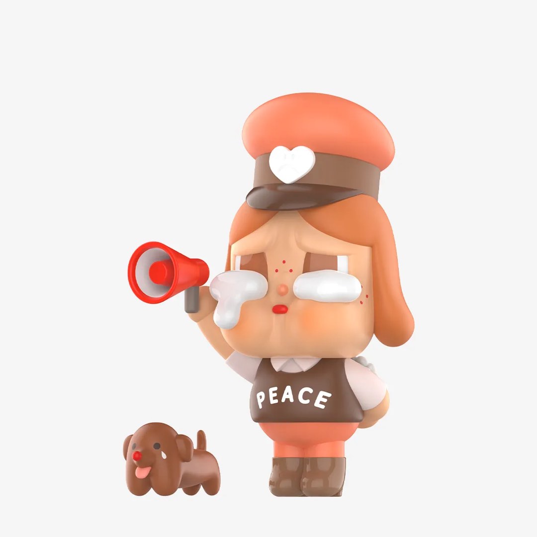 Crybaby Crying Parade Series - 01 PEACE PLEASE, 興趣及遊戲, 收藏品及紀念品, 明星周邊 ...