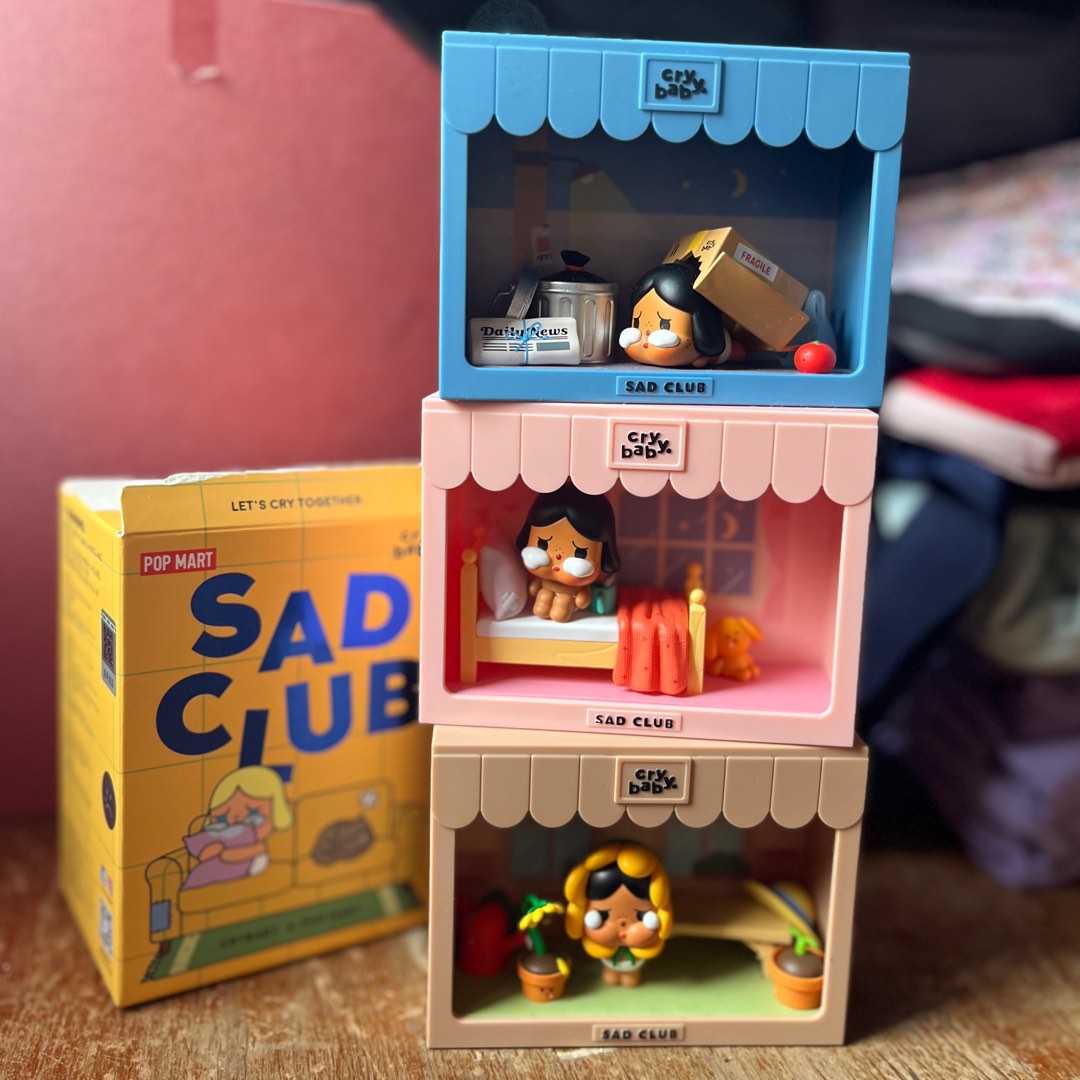 Crybaby Sad Club Scene, Hobbies & Toys, Toys & Games on Carousell