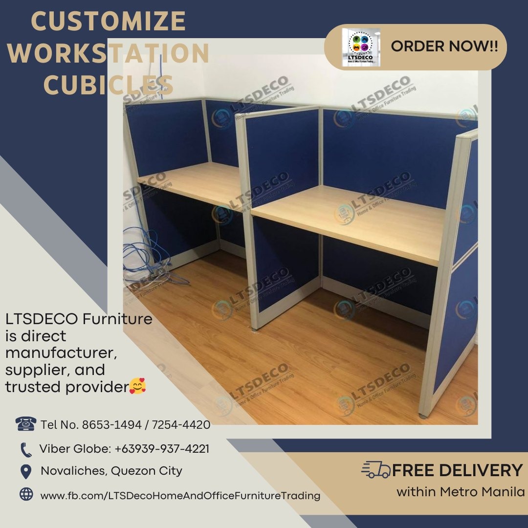 CUSTOMIZE WORKSTATION CUBICLES \ OFFICE PARTITION \ OFFICE FURNITURE ...