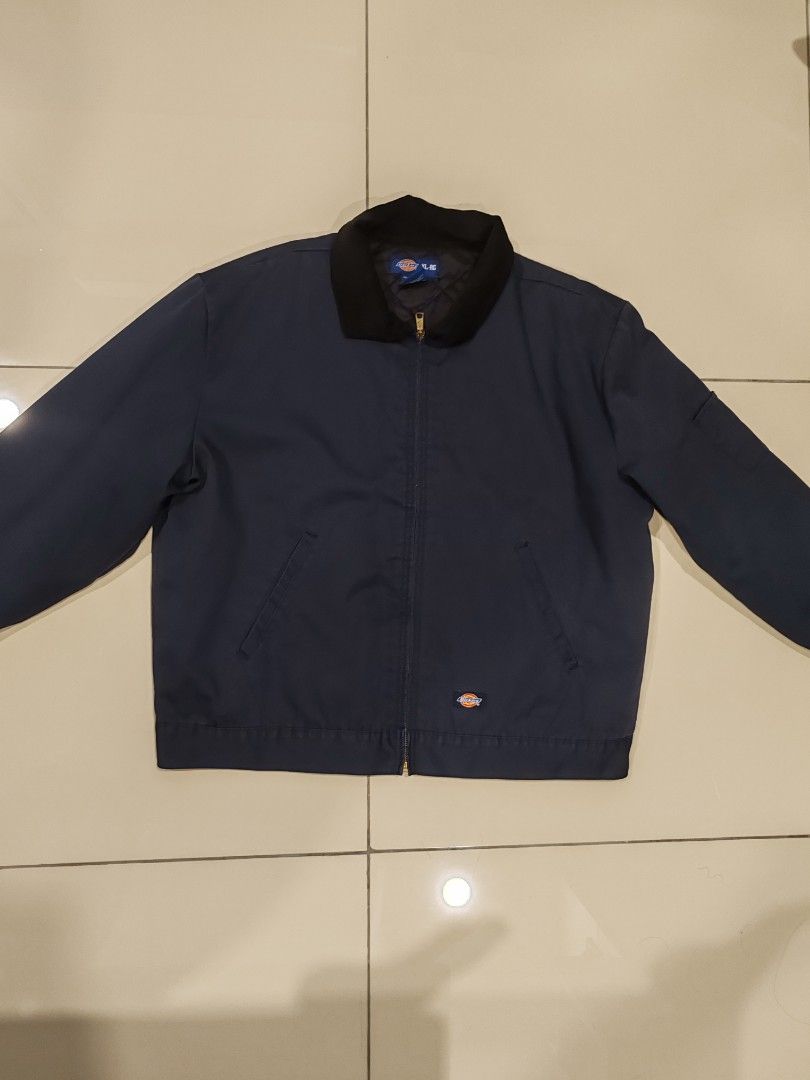 Dickies Detroit jacket Eisenhower lined padded navy corduroy collar ...
