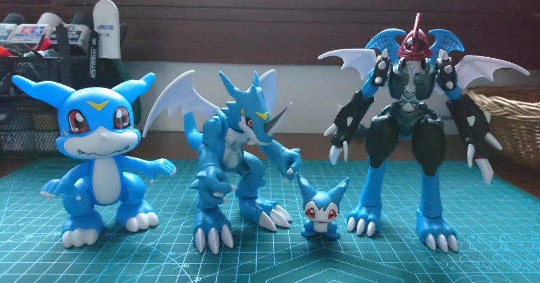 Digimon Bandai Veemon Exveemon Set Evolution, Hobbies & Toys ...