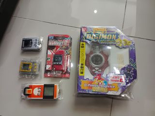 BANDAI Digimon Tamers Digivice D-ARK Ver.2 Clear Blue & Silver LABRAMON ...