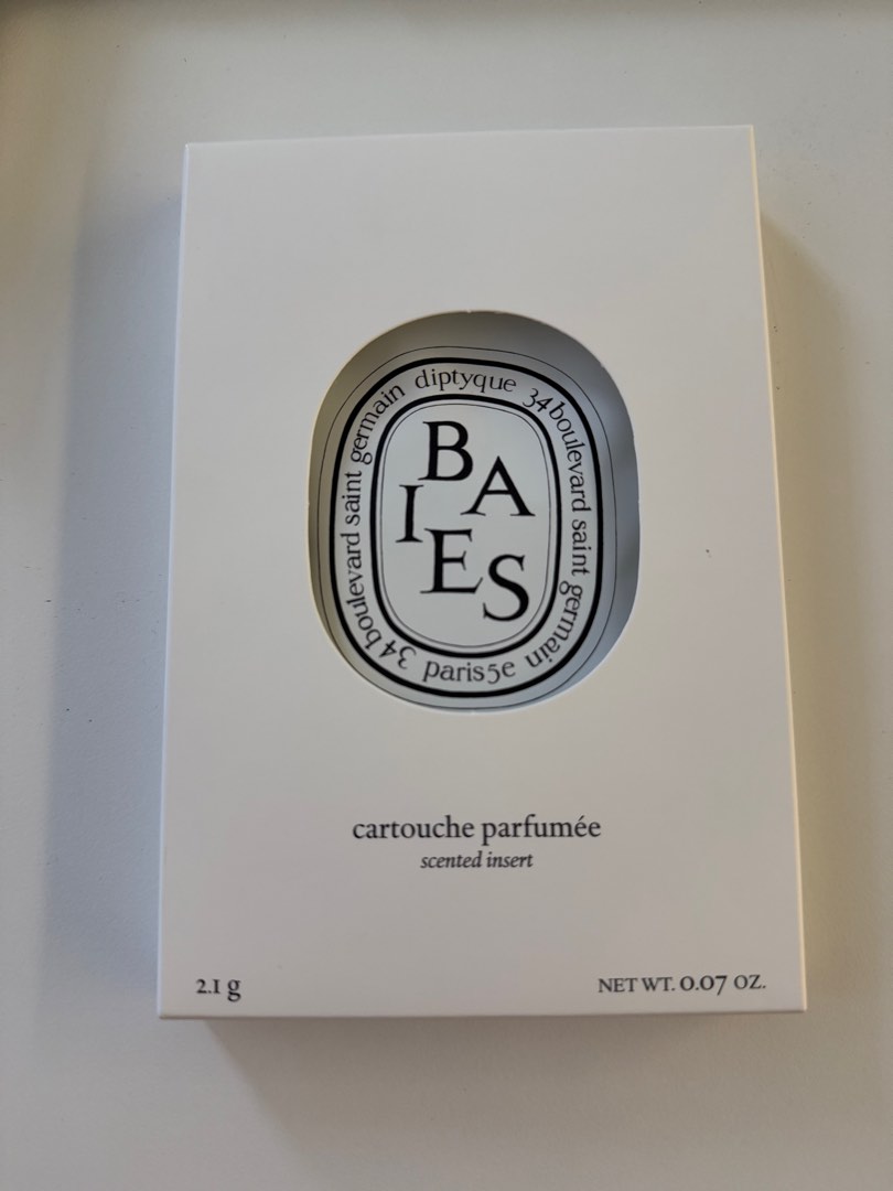 Diptyque Car Diffuser Baies, Beauty & Personal Care, Fragrance & Deodorants on Carousell