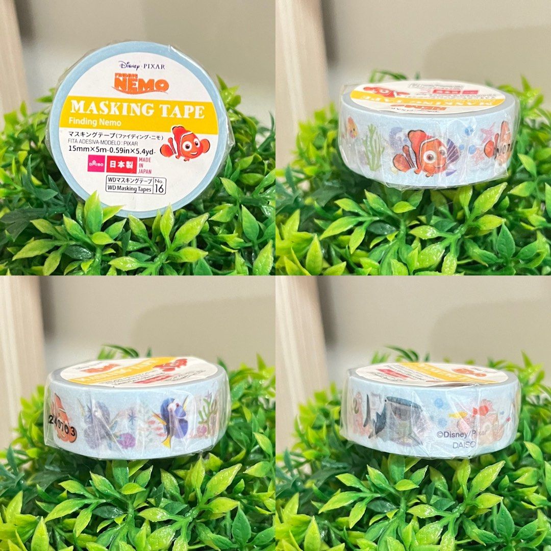 Disney Finding Nemo Craft Masking Tape, Hobbies & Toys, Stationery ...