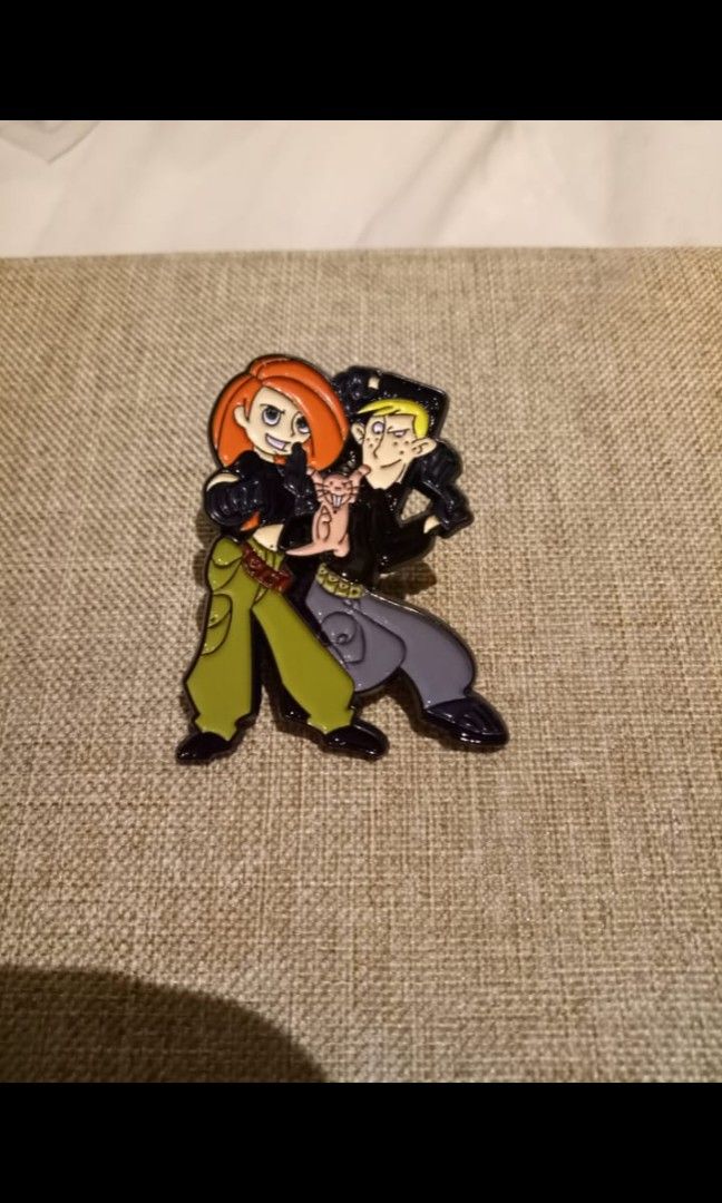 Disney Kim Possible Enamel Pin, Women's Fashion, Jewelry & Organisers ...