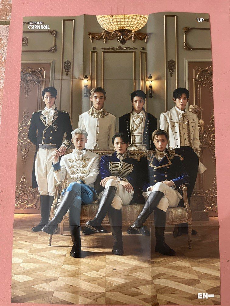 ENHYPEN Poster, Hobbies & Toys, Memorabilia & Collectibles, K-Wave on ...