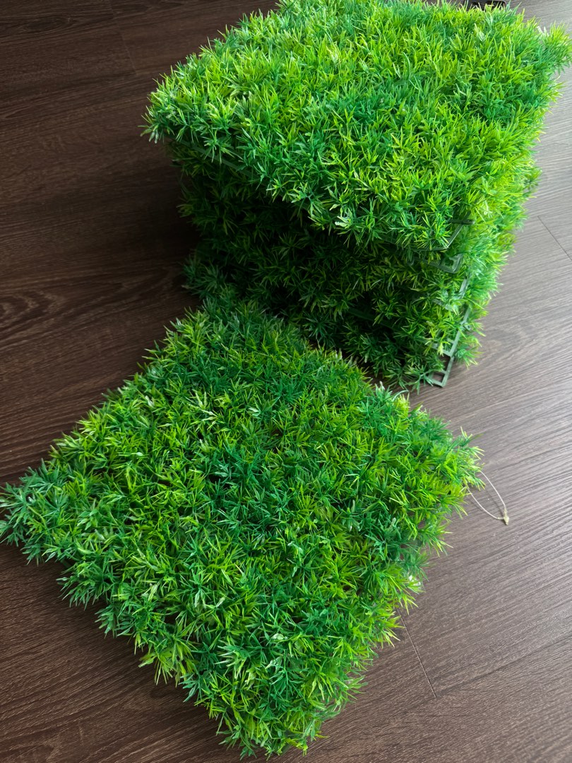 Fake square grass, Furniture & Home Living, Home Decor, Artificial ...