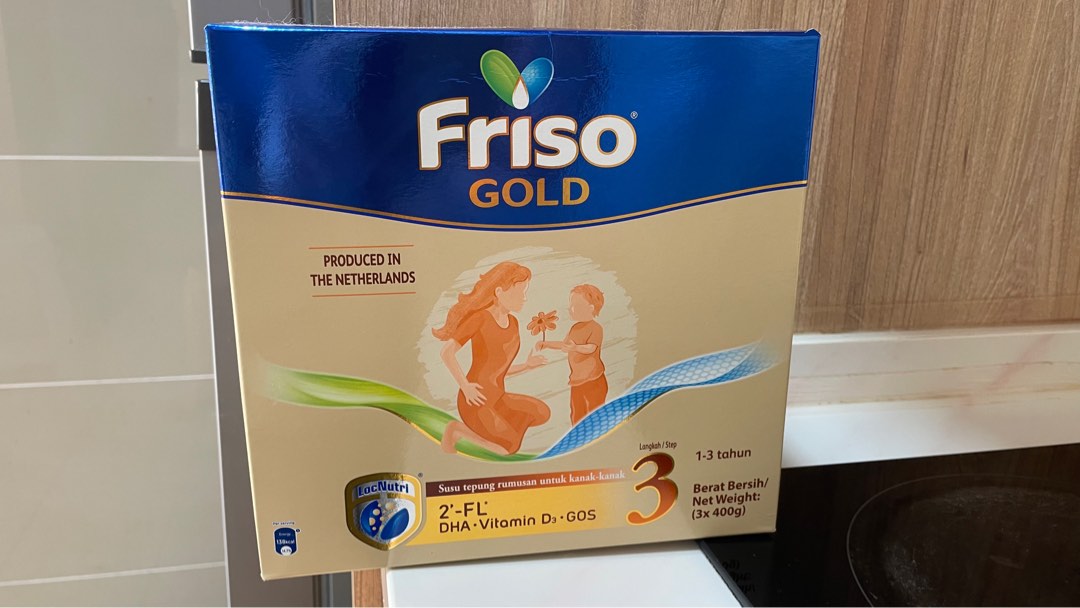 Friso Gold Step 3 (1.2kg x 3) Exp: 05/2026 (Newest Stock), Babies ...