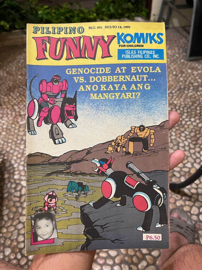 Funny Komiks Blg 891, Hulyo 14, 1995 - Dobbernaut Cover, Hobbies & Toys ...