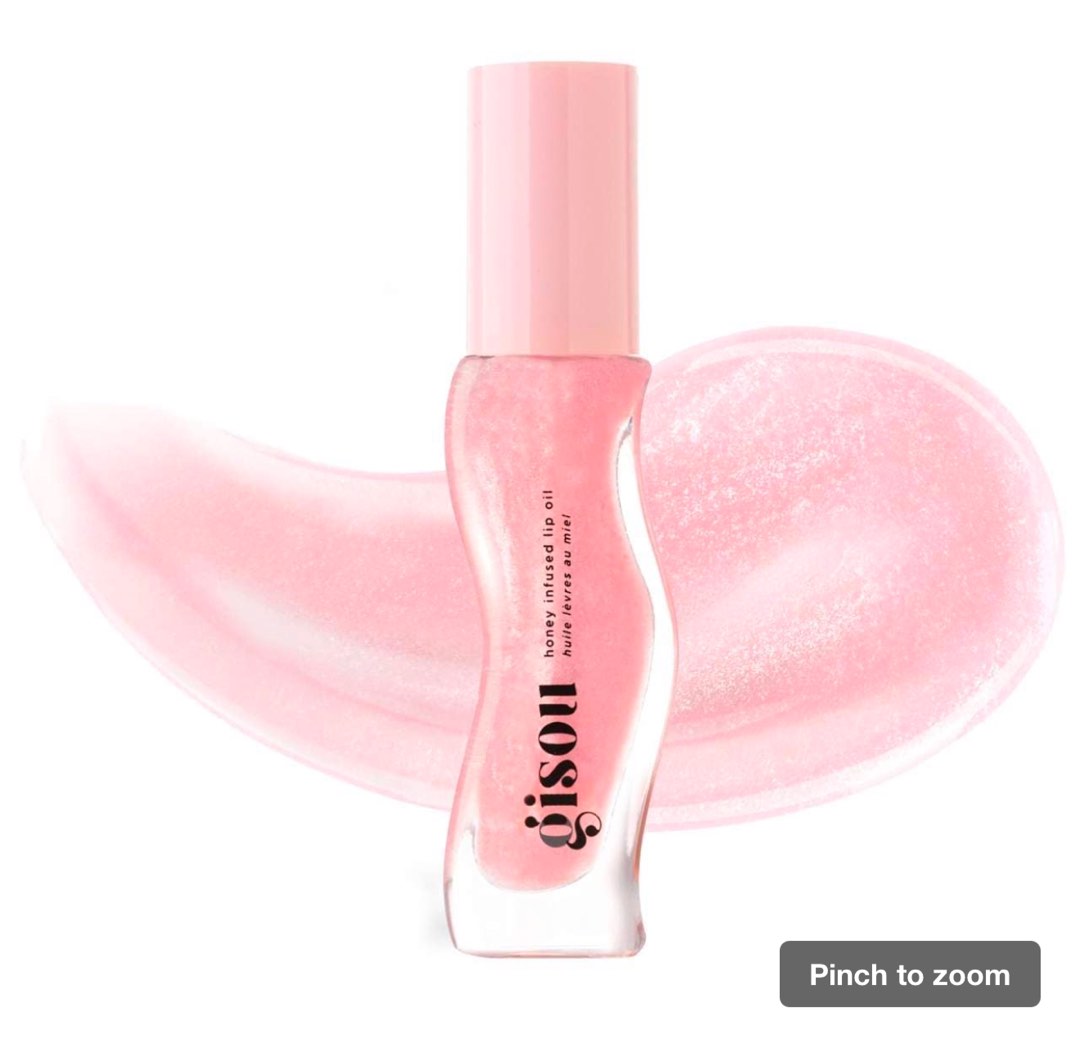 Gisou Honey Infused Hydrating Lip Oil (Watermelon Sugar), Beauty ...