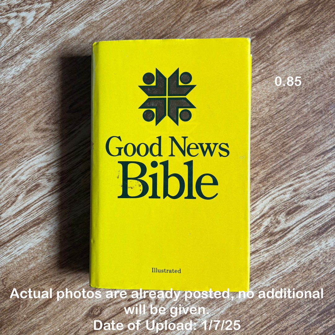 Good News Bible (Illustrated), Hobbies & Toys, Books & Magazines, Religion Books on Carousell
