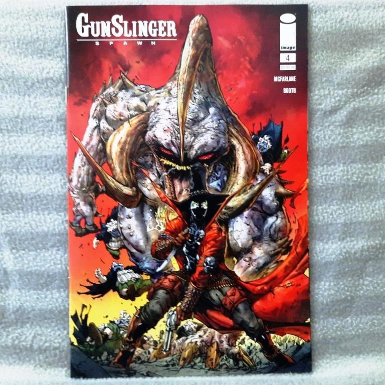 Gunslinger Spawn #4 (Image Comics) Todd McFarlane, Brett Booth (Rare), Hobbies & Toys, Books ...