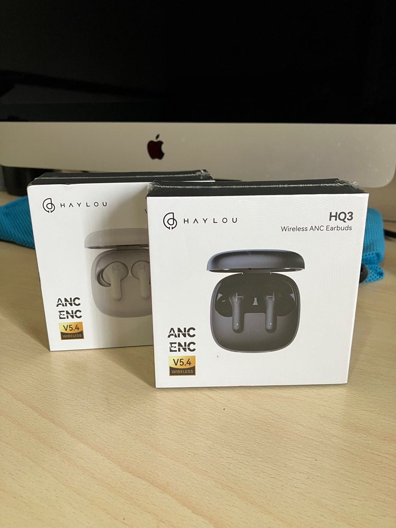 HAYLOU HQ3 ANC Earbuds BT 5.4 Ultra Low Latency Game and Calls Earbuds ...