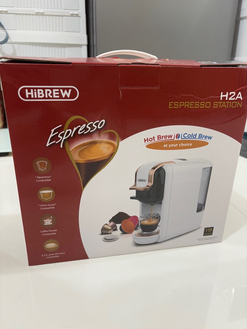 HIBREW H2A ESPRESSO STATION | COFFEE MAKER | 5in1 ESPRESSO MACHINE, TV & Home Appliances ...