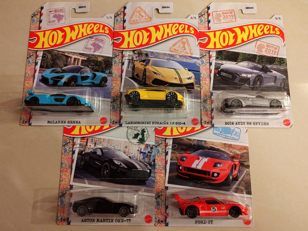 Hot Wheels - World Class Racers [Mclaren Senna, Lamborghini Huracan ...